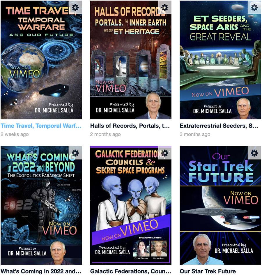 Dr Michael Salla » Exopolitics